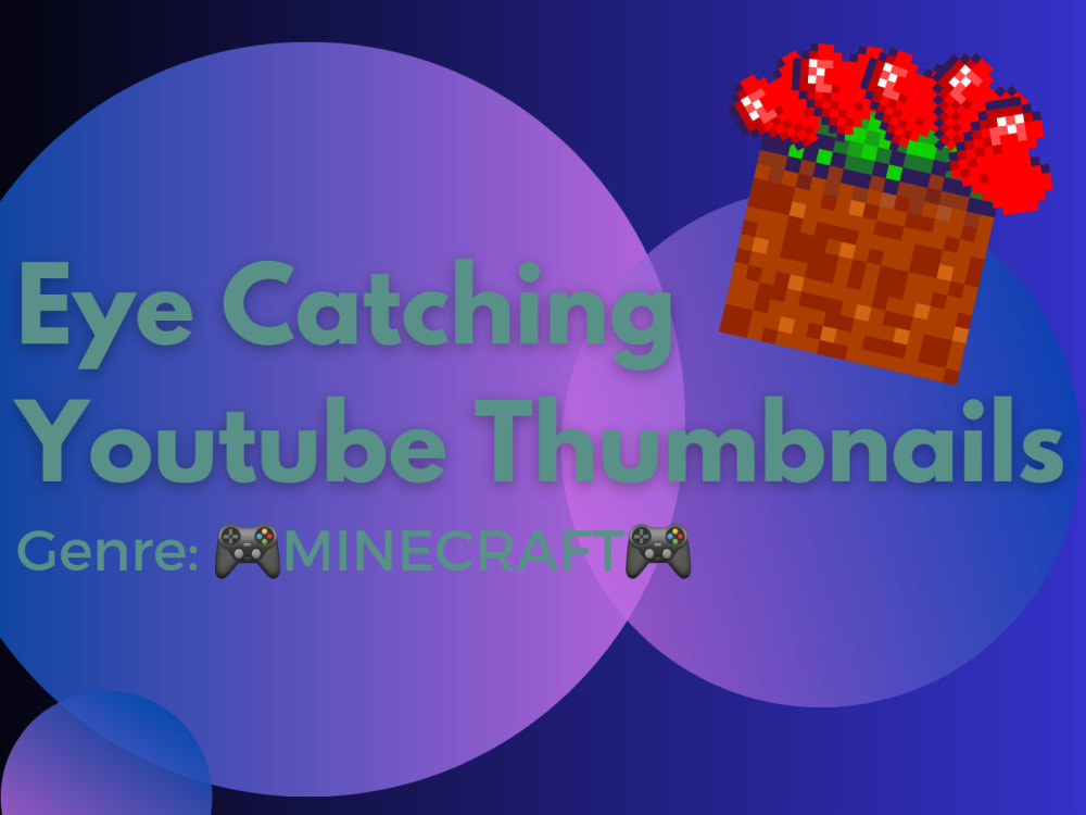 Eye Catching Minecraft Youtube Thumbnails | Upwork