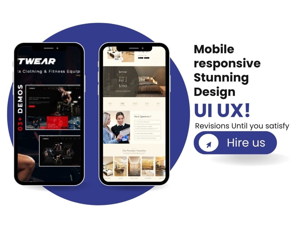 Stunning Website Ui Ux Design Shopify And Wordpress Ui Ux Templates