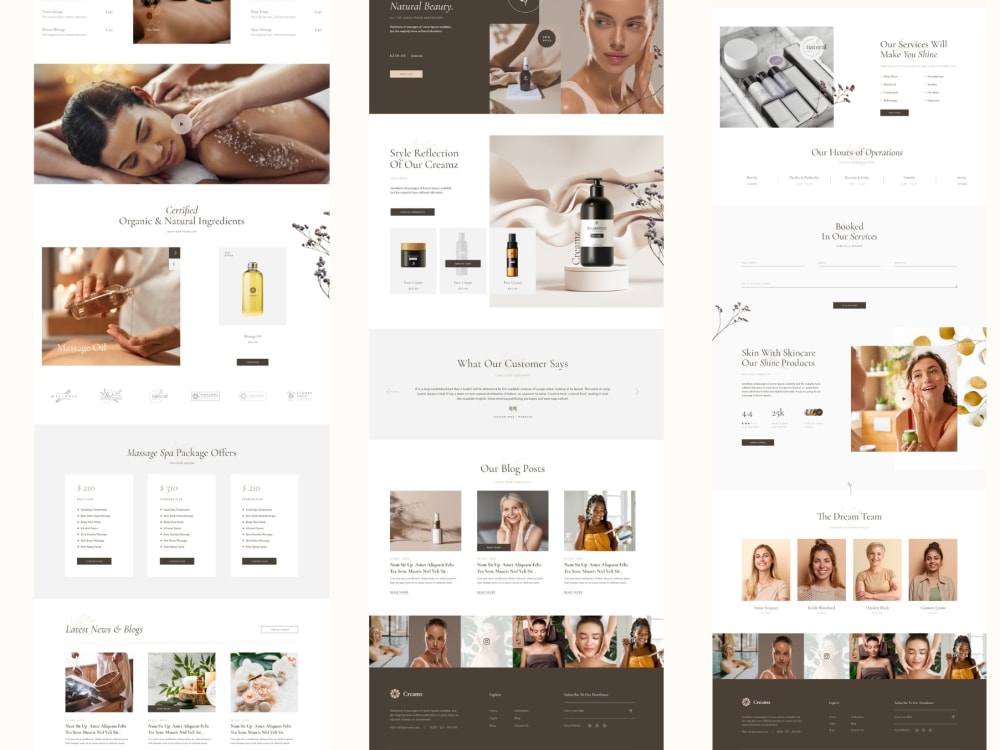 Stunning Website Ui Ux Design Shopify And Wordpress Ui Ux Templates