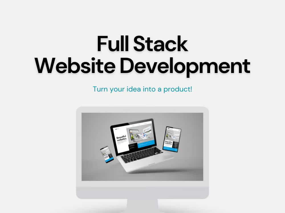 Full Stack Development for your Web Application - Full Stack Developer | Upwork