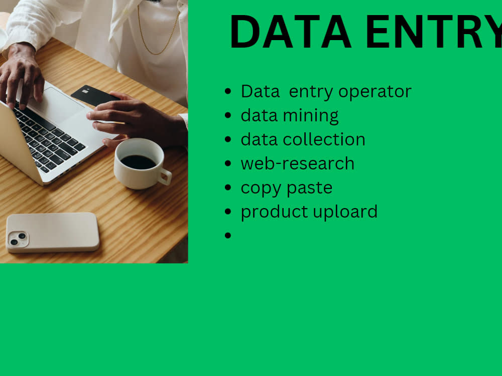 Data entry opearator , copy paste, data collection. | Upwork