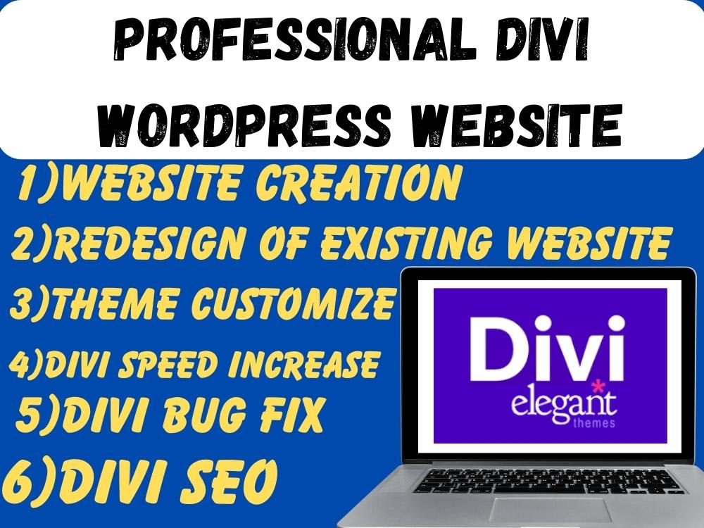 Divi Developer,Divi Designer,Divi WordPress,Divi Theme , Divi Expert | Upwork