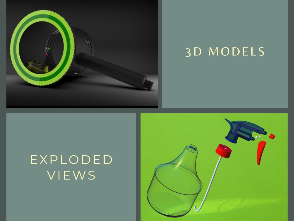 Realistic products made on Fusion 360, SolidWorks, and renders on ...