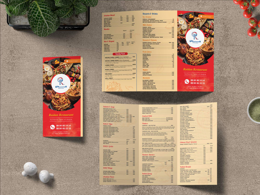 Captivating visuals and irresistible menus for cafés and restaurants ...