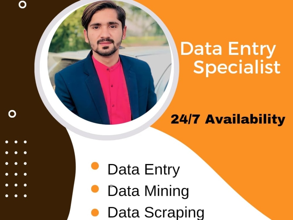 Data Entry Specialist, Web Research, Data Mining, Data Scraping | Upwork