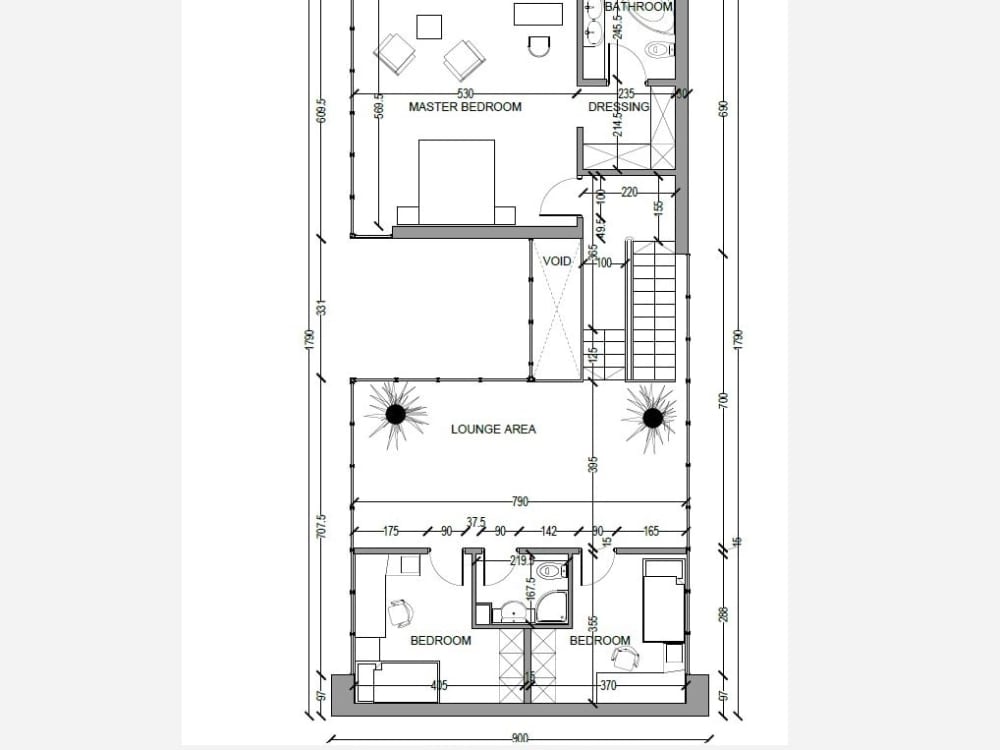 A 2D AutoCAD (DWG) file drawn using a sketch or image provided by you ...