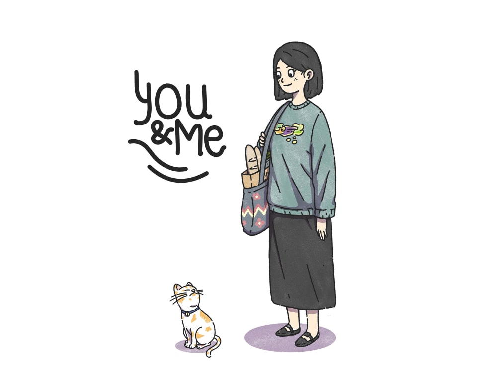 Captivating minimalist character art | Upwork