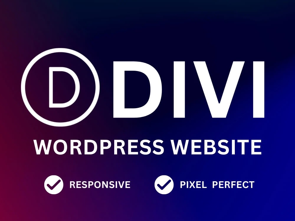 A divi wordpress website and customizable design | Upwork