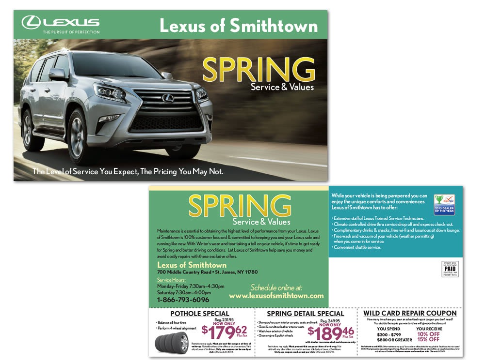 Postcard, self-mailer or direct mail design that increases your sales ...