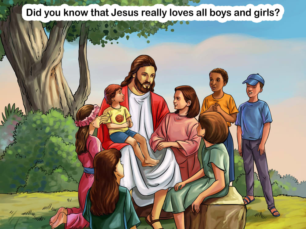 Christian Religion Children Book illustrations For any age group | Upwork