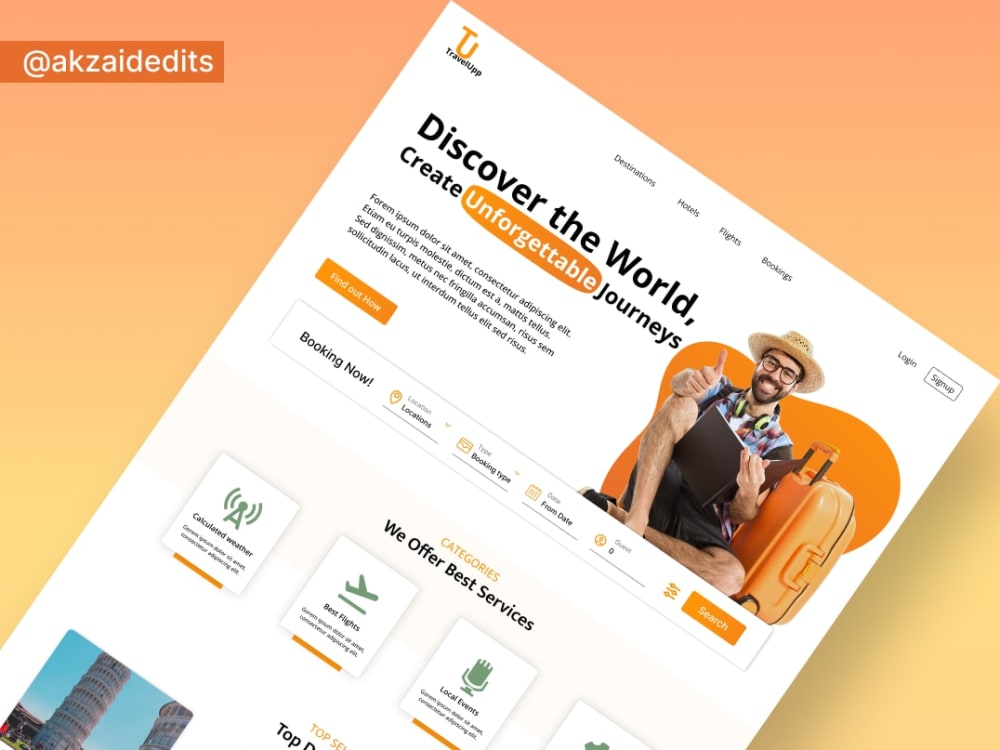 An Amazing Website Design | Upwork