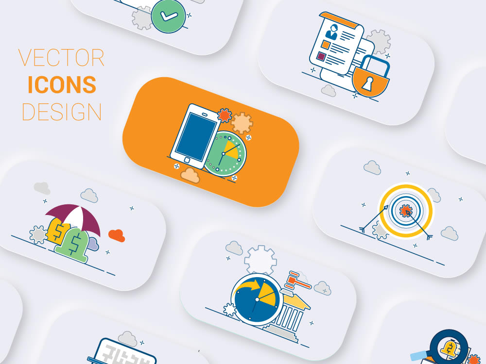 Unique illustrations/icons designed for your website or mobile apps ...