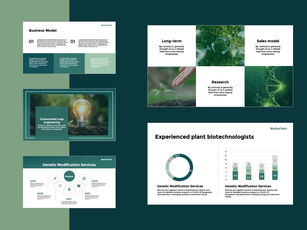 A visually appealing PowerPoint PresentationTemplate Design | Upwork