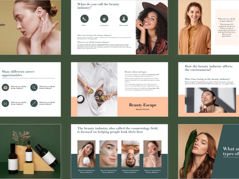 A visually appealing PowerPoint PresentationTemplate Design | Upwork