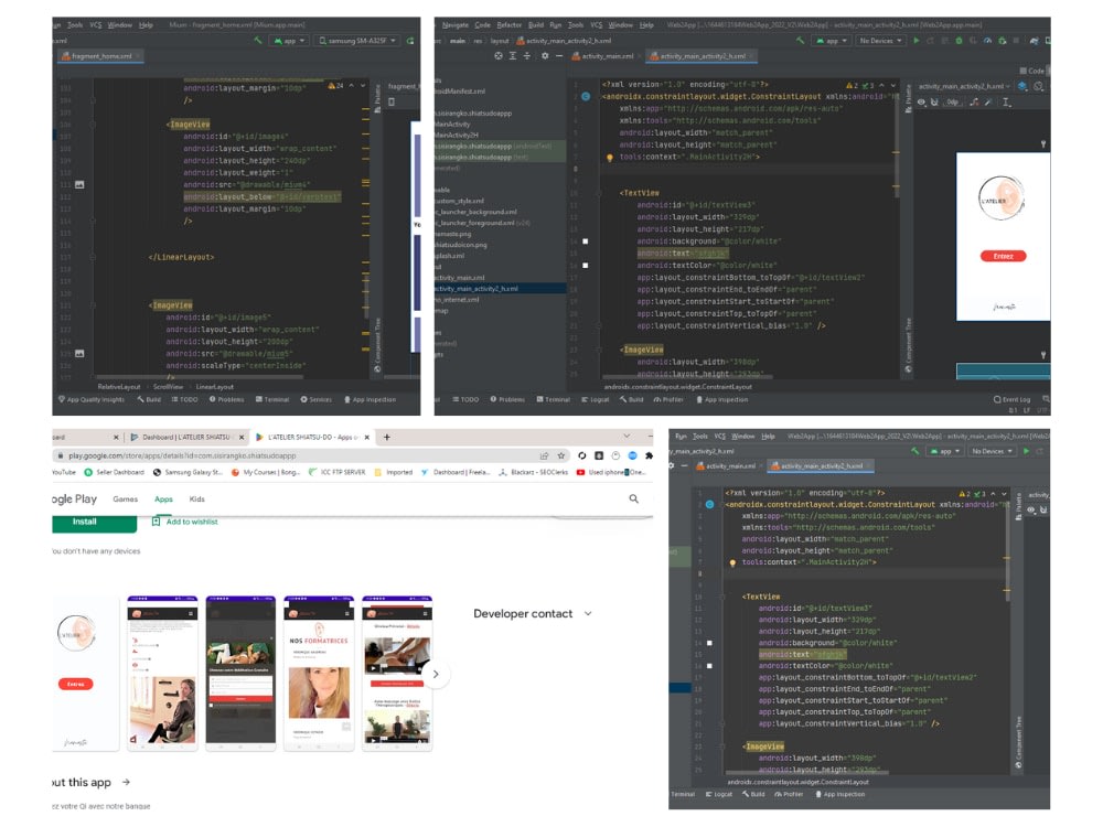 WebView App With Remote Control For Android App | Upwork