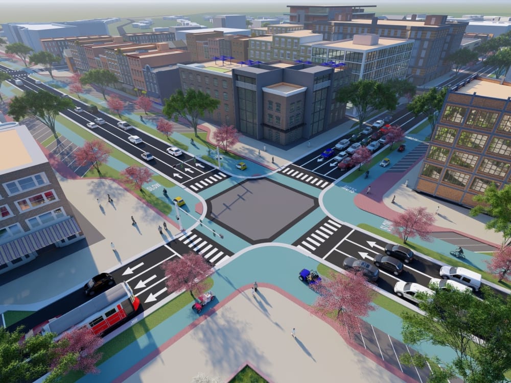 The 3D model based on Google Maps' location | Upwork