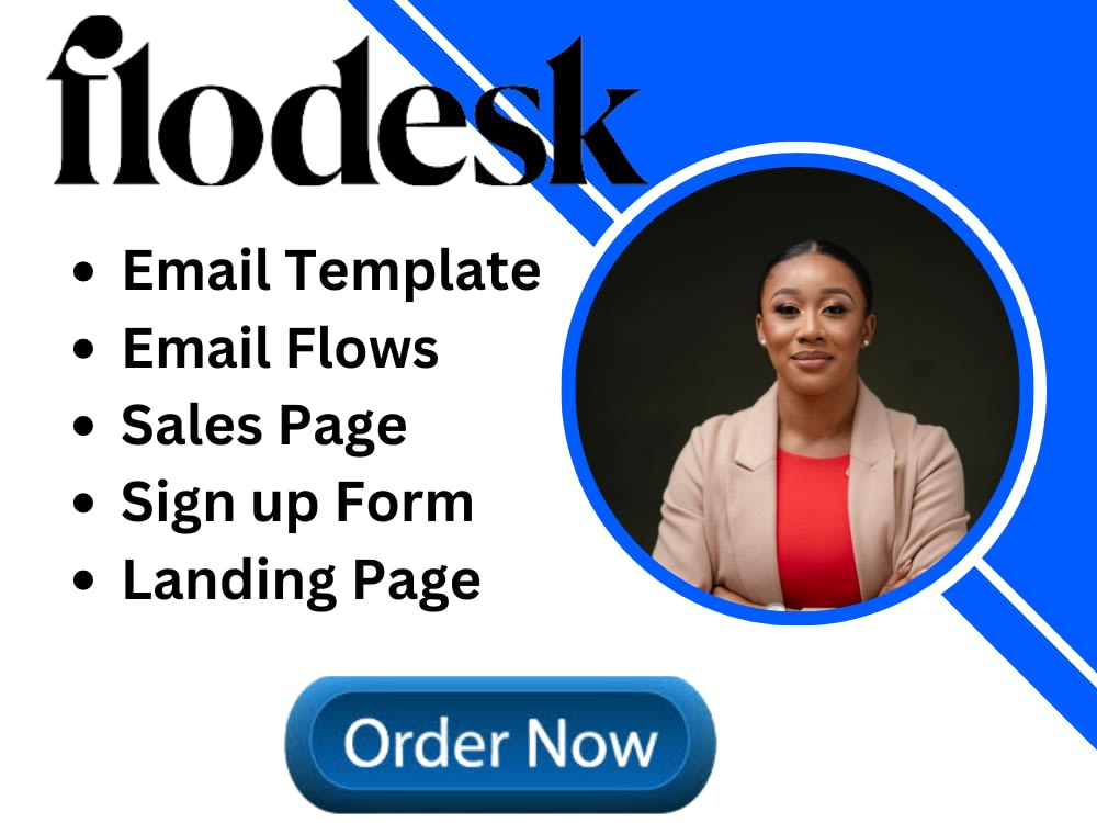 Flodesk email template, Automation Flodesk landing page sales page and form | Upwork