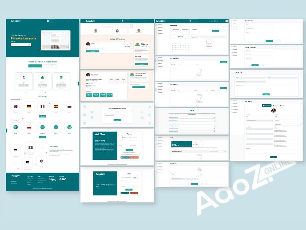 A beautiful E-learning Platform. | Upwork