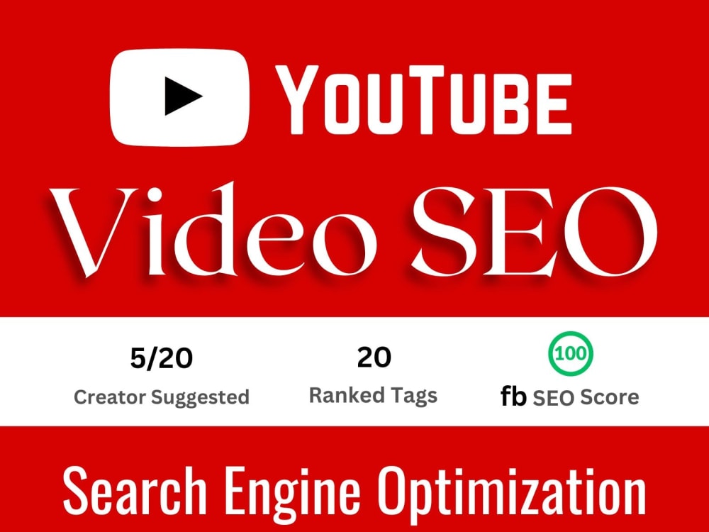 YouTube Channel SEO and Video Optimization for Top Ranking | Upwork