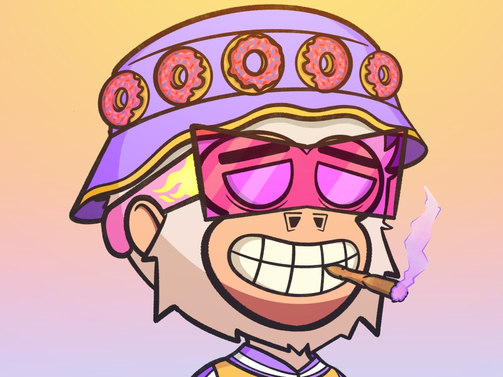 Original NFT character design with different layers and traits | Upwork