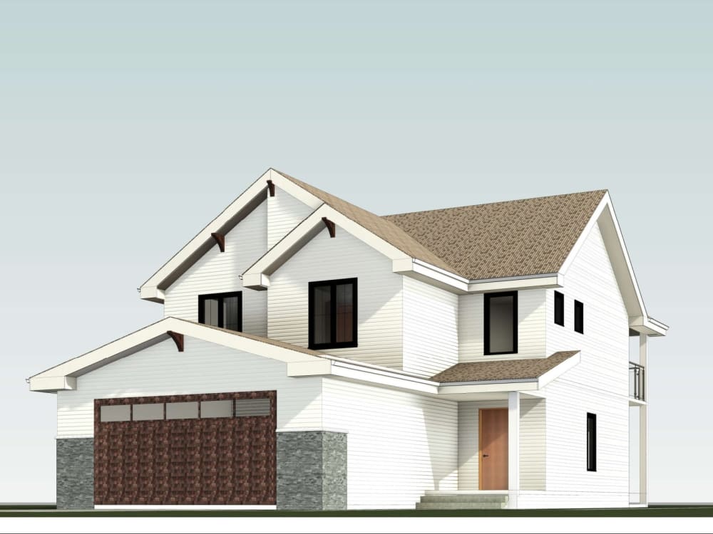 Complete 2D Architectural Blueprints Drawing for your City Permit | Upwork