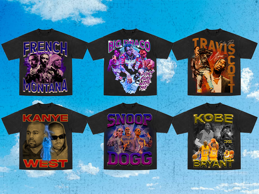 90s bootleg streetwear design for your brand | Upwork