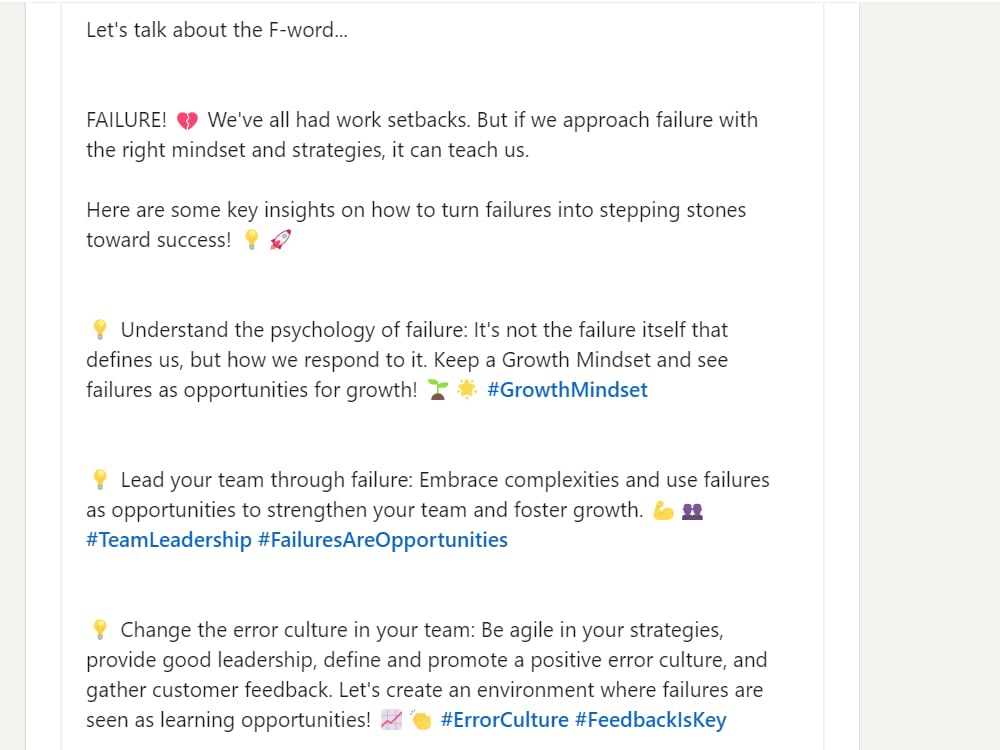 Engaging Linkedin posts for your profile | Upwork