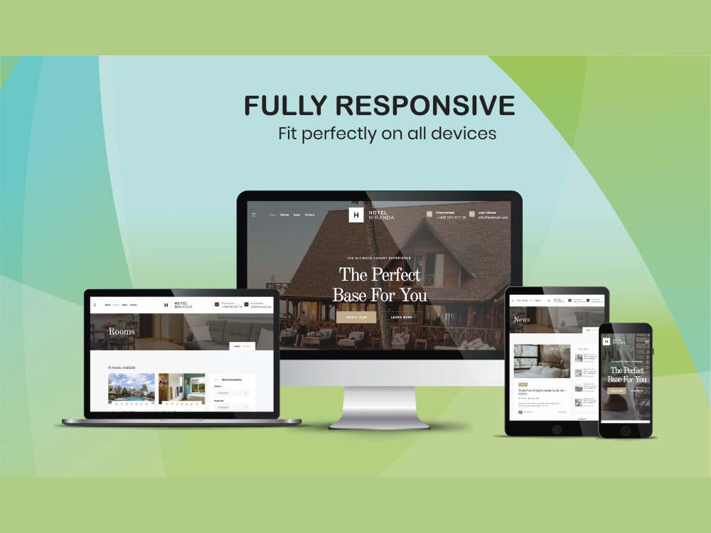 Miranda - Laravel Hotel & Resort Multilingual Booking System | Upwork