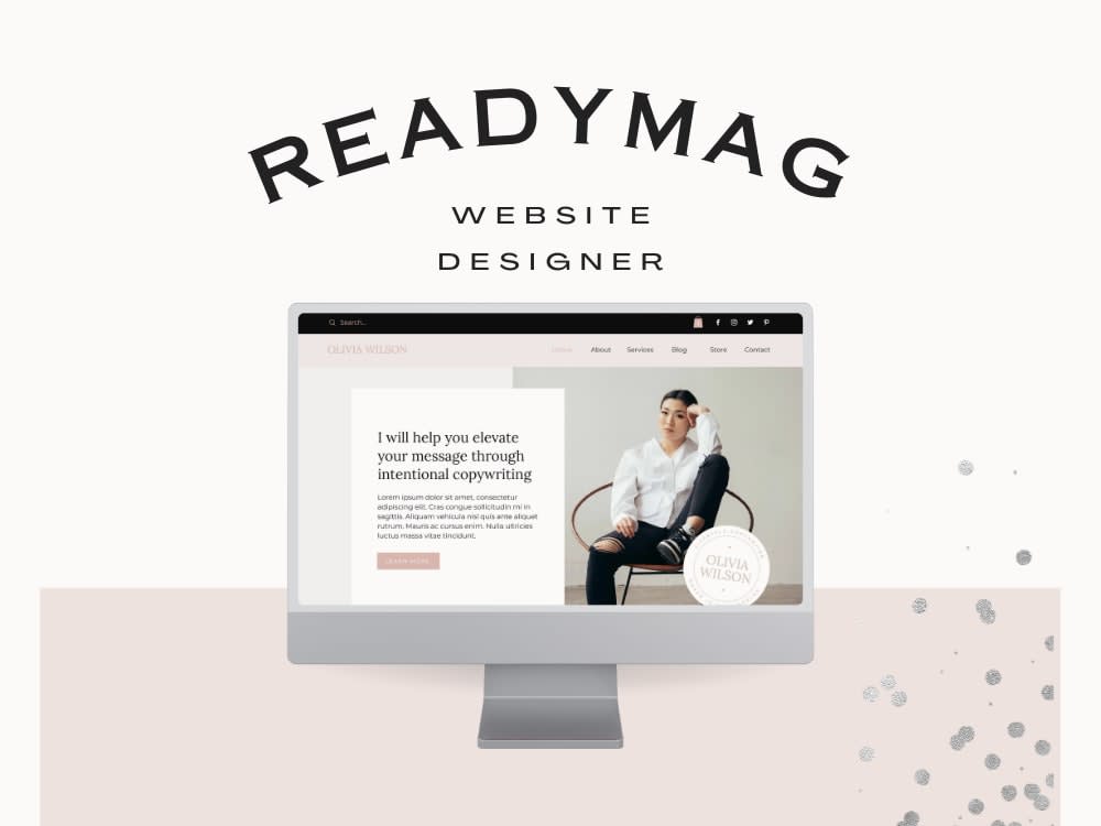 Professional website on readymag | Upwork
