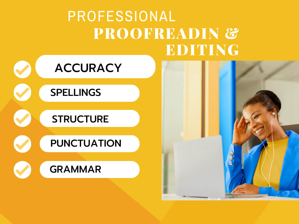 A PROFESSIONAL PROOFREADER AND AN EDITOR | Upwork