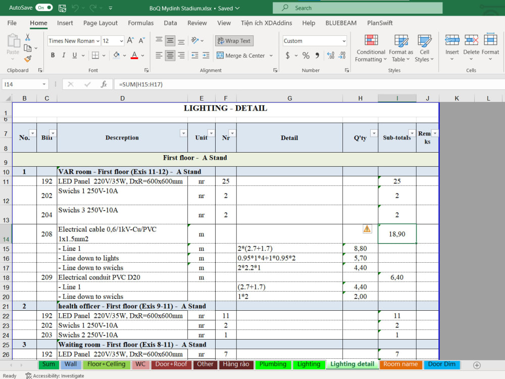 Quantity takeoff, material takeoff with high accurate | Upwork
