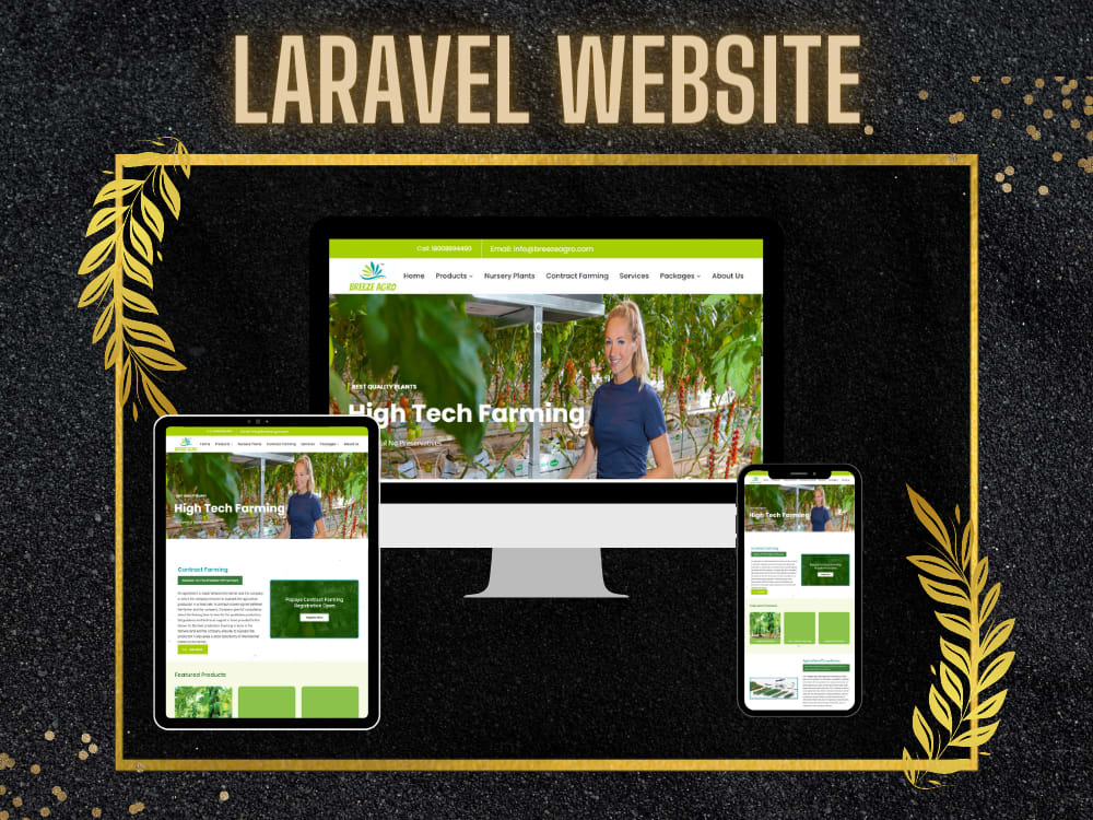 Laravel Developer | Custom Website | PHP , Laravel | Upwork