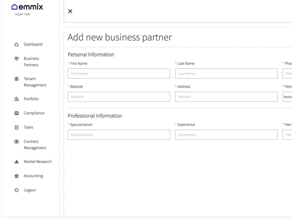 An enterprise web application for small to mid-size businesses | Upwork