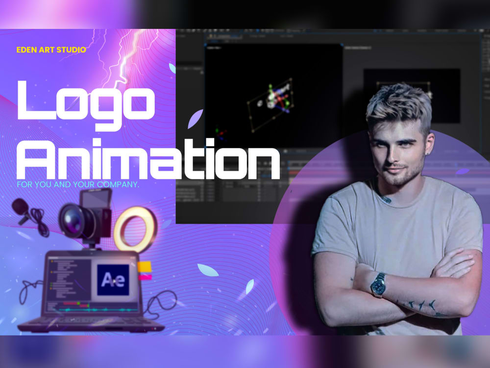 An original logo animation for you or your company | Upwork