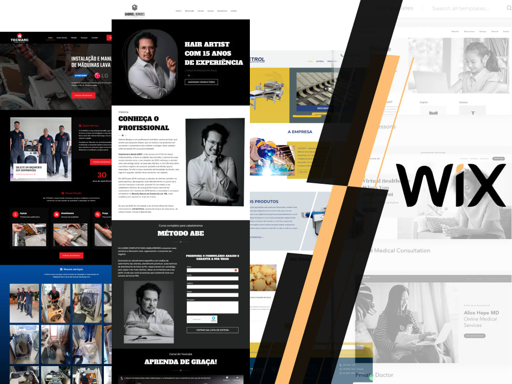 A Stunning Landing Page or One Page Website using Wix! | Upwork