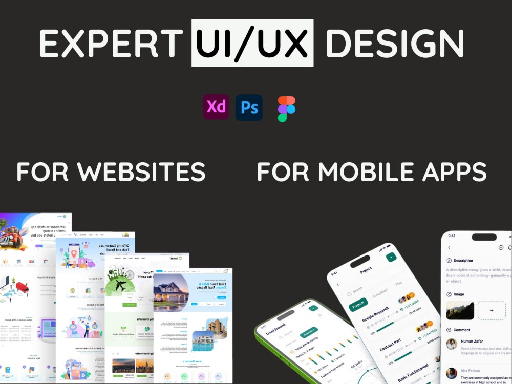Website Design- UI UX Expert-UI UX Designer Web & Mobile Design | Upwork