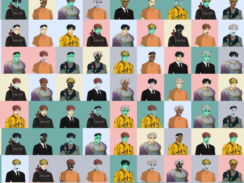 Nft Art, Nft collection, Nft generator,unique Nft character, Rare ...