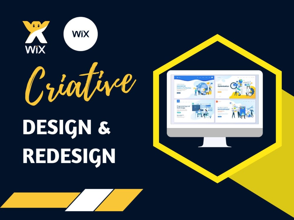 Creative, responsive Wix website, landing page development & design | Upwork