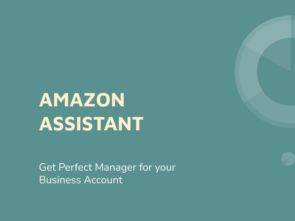 Amazon and eBay account handling | Virtual Assistant | Amazon Assistant | Upwork