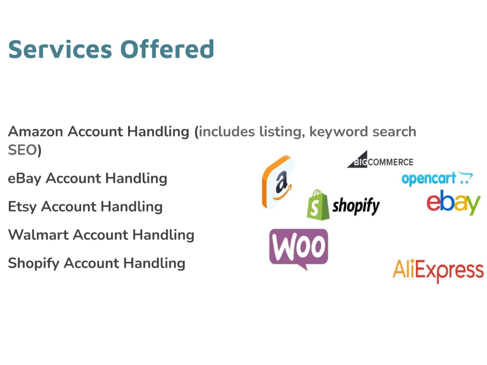 Amazon and eBay account handling | Virtual Assistant | Amazon Assistant | Upwork