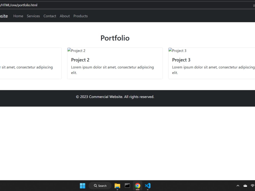 A responsive Html,Css base website | Upwork