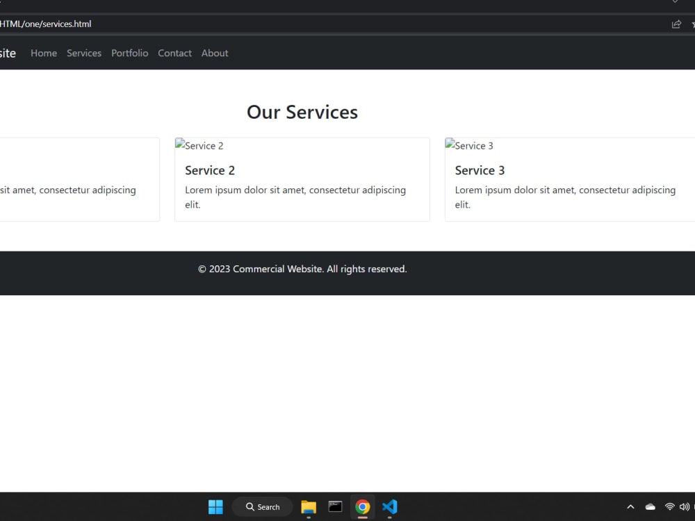 A responsive Html,Css base website | Upwork