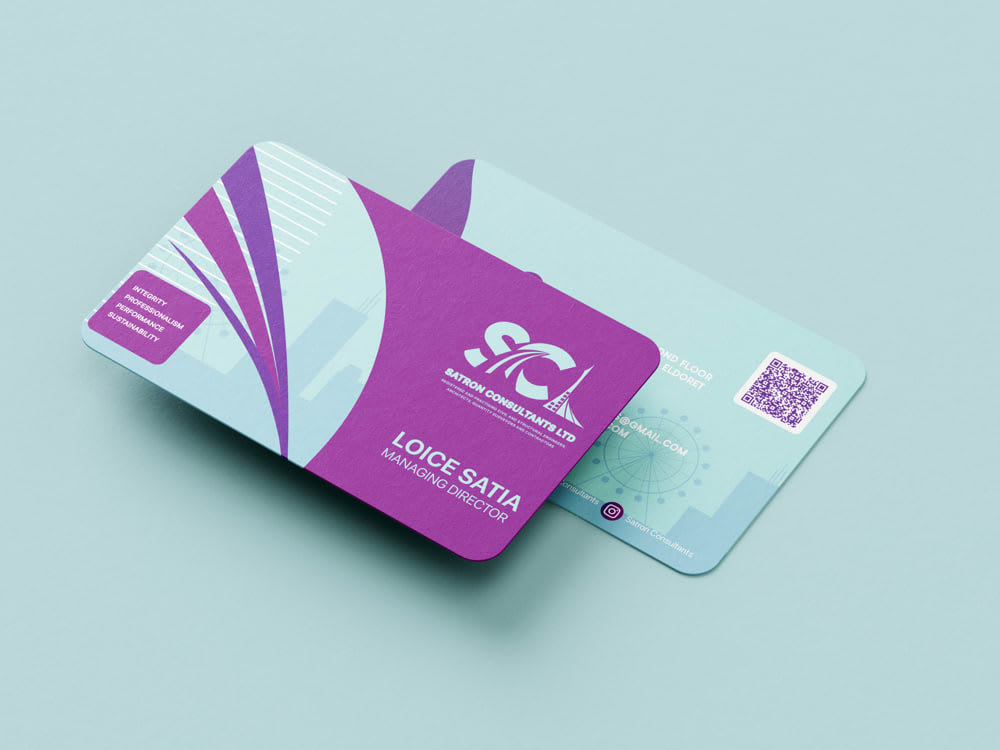 Ready for Print Business Card | Upwork