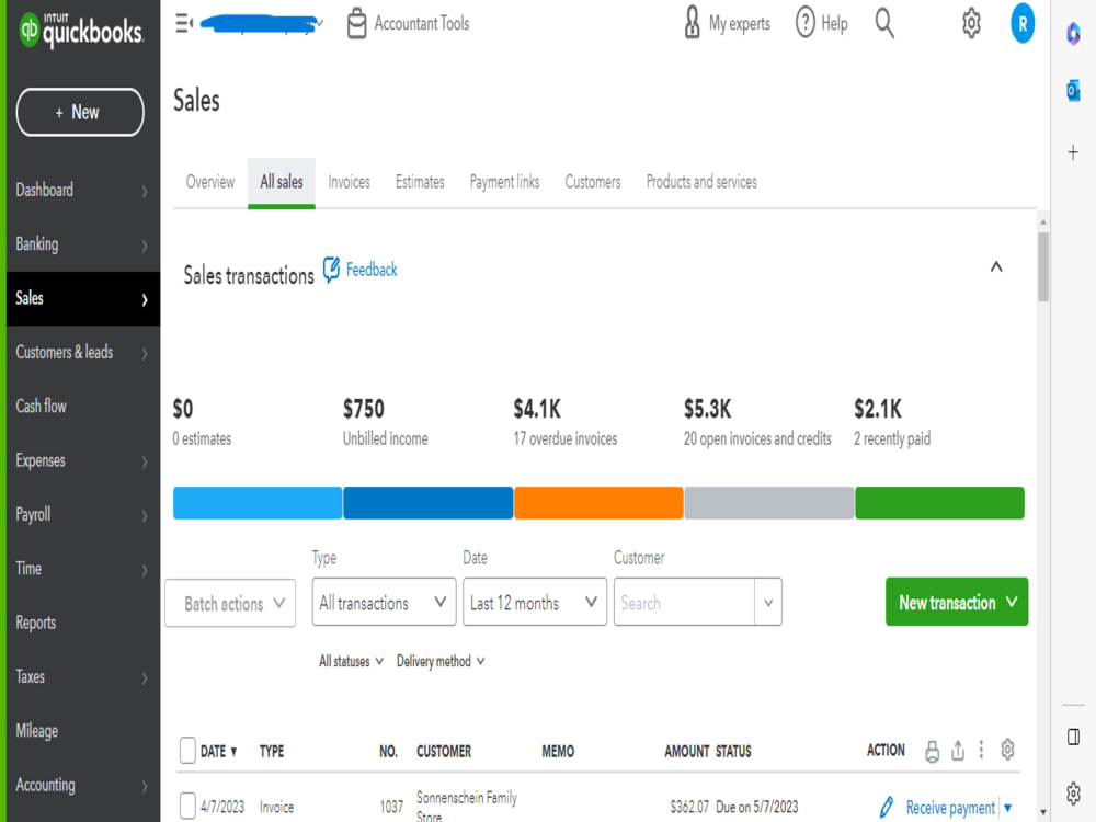 Exceptional QuickBooks Online Bookkeeping Accounting QBO | Upwork