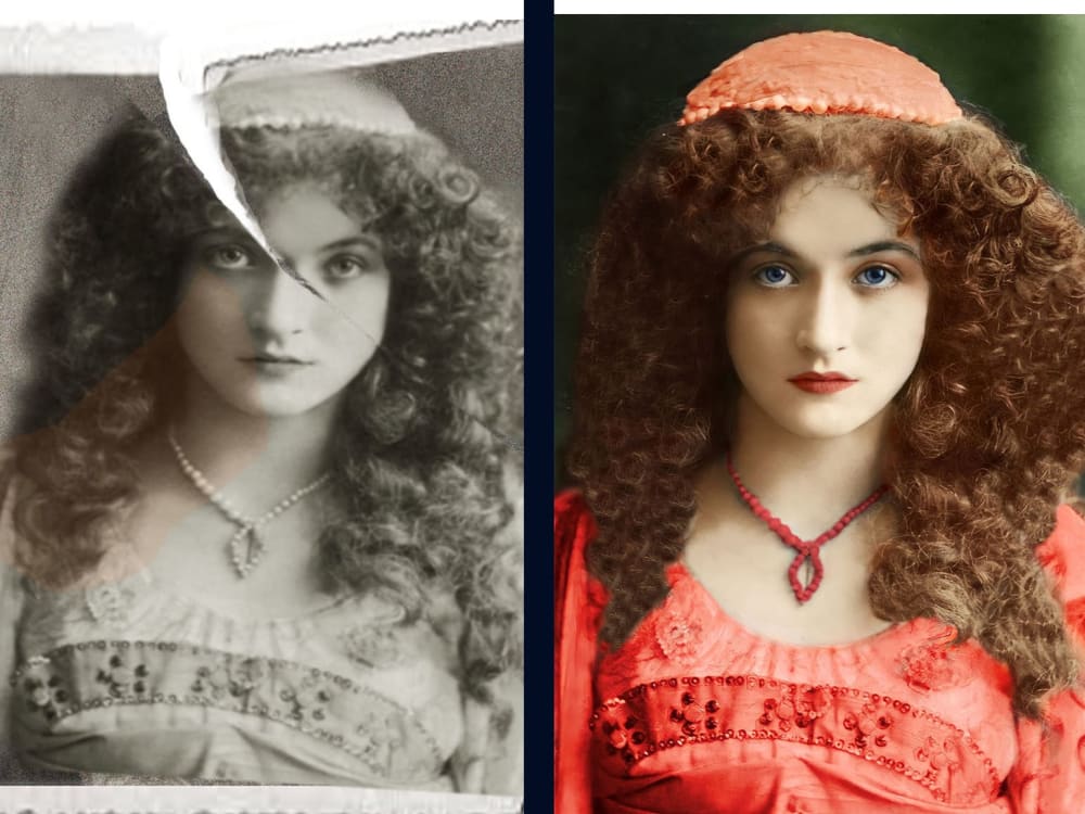 Old photo restoration and colorized service | Upwork