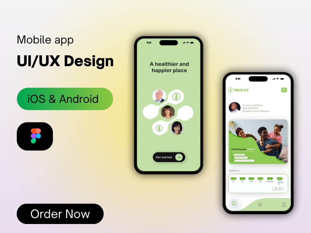 App ui design / mobile app ui / mobile ui ux designer in Figma | Upwork