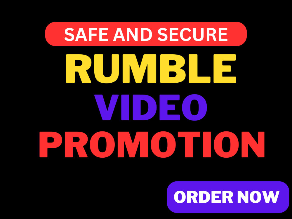 Rumble video promotion, rumble channel monetization | Upwork