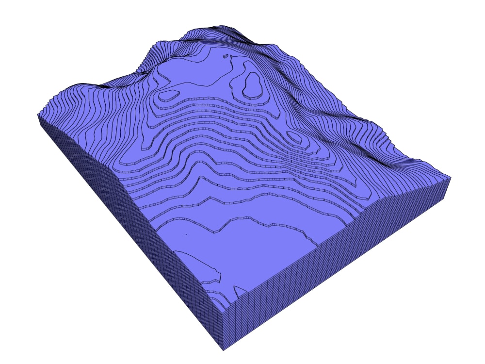 2D/3D Topography for Any Location | Upwork
