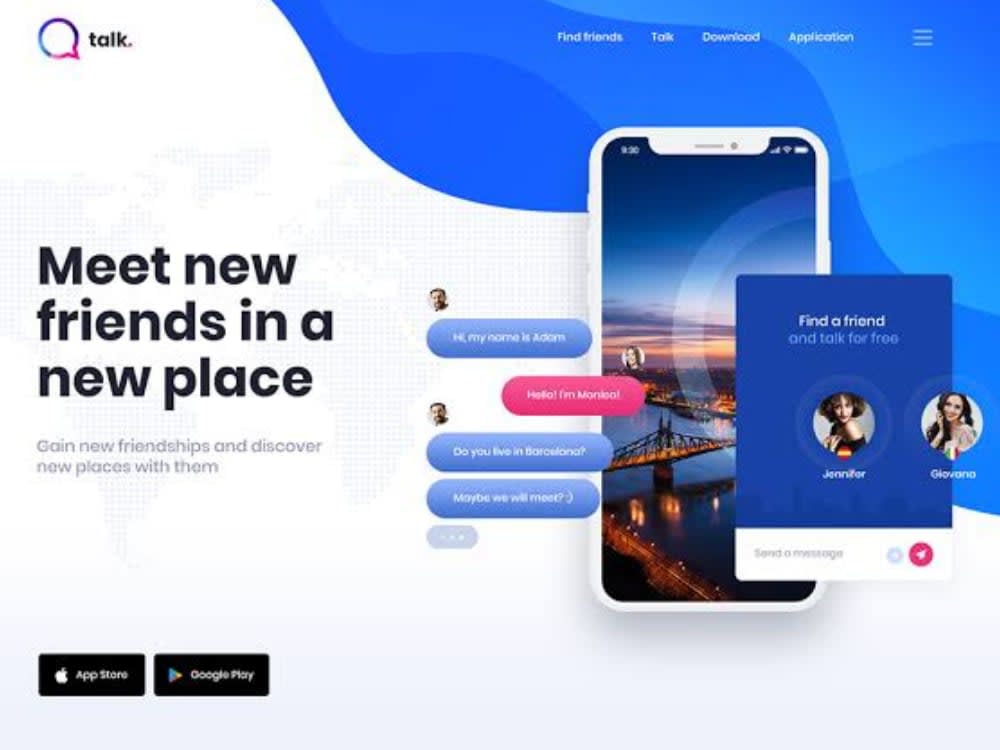 Responsive website UI UX design, web UI or landing page UI design in ...