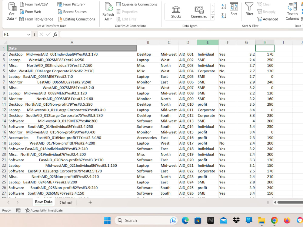 Splitting A Single Excel Cell Into Multiple Columns For Improved Data